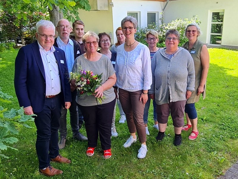 Abschied von Frau Angelika Plusczyk: Suchtklinik Rosenheim